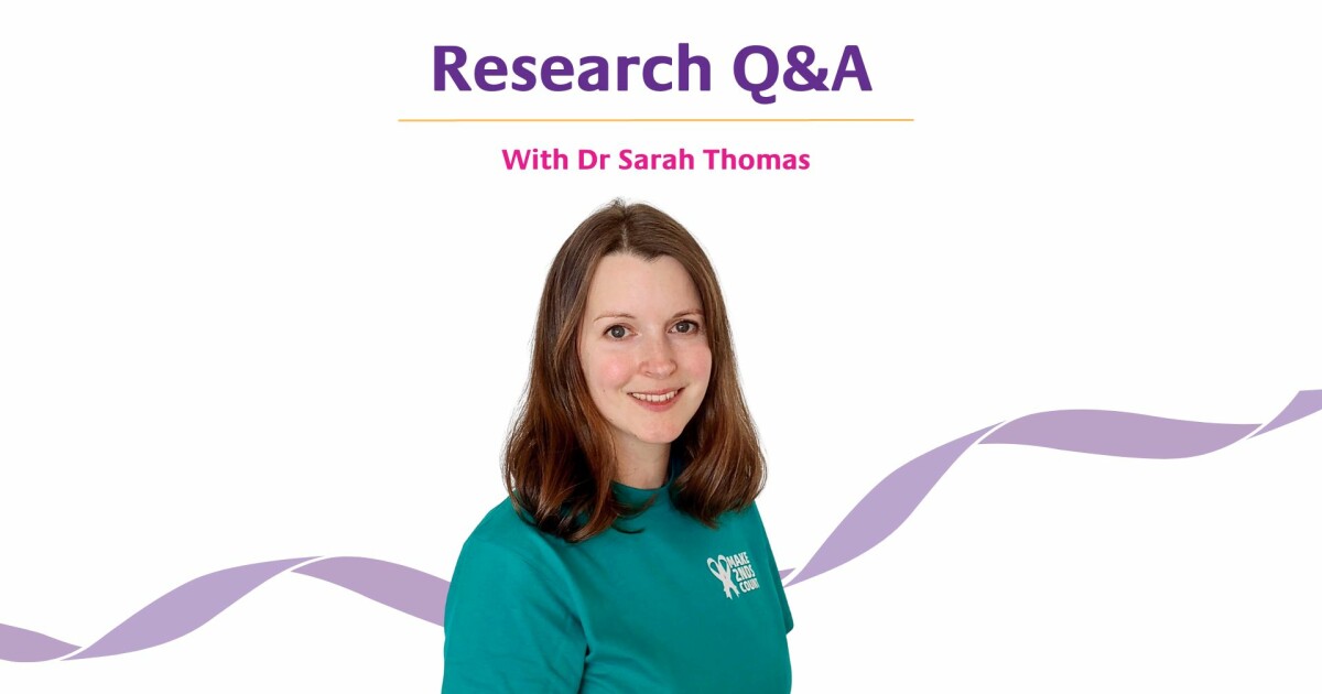 Research Q&A with Dr Sarah Thomas - Make 2nds Count