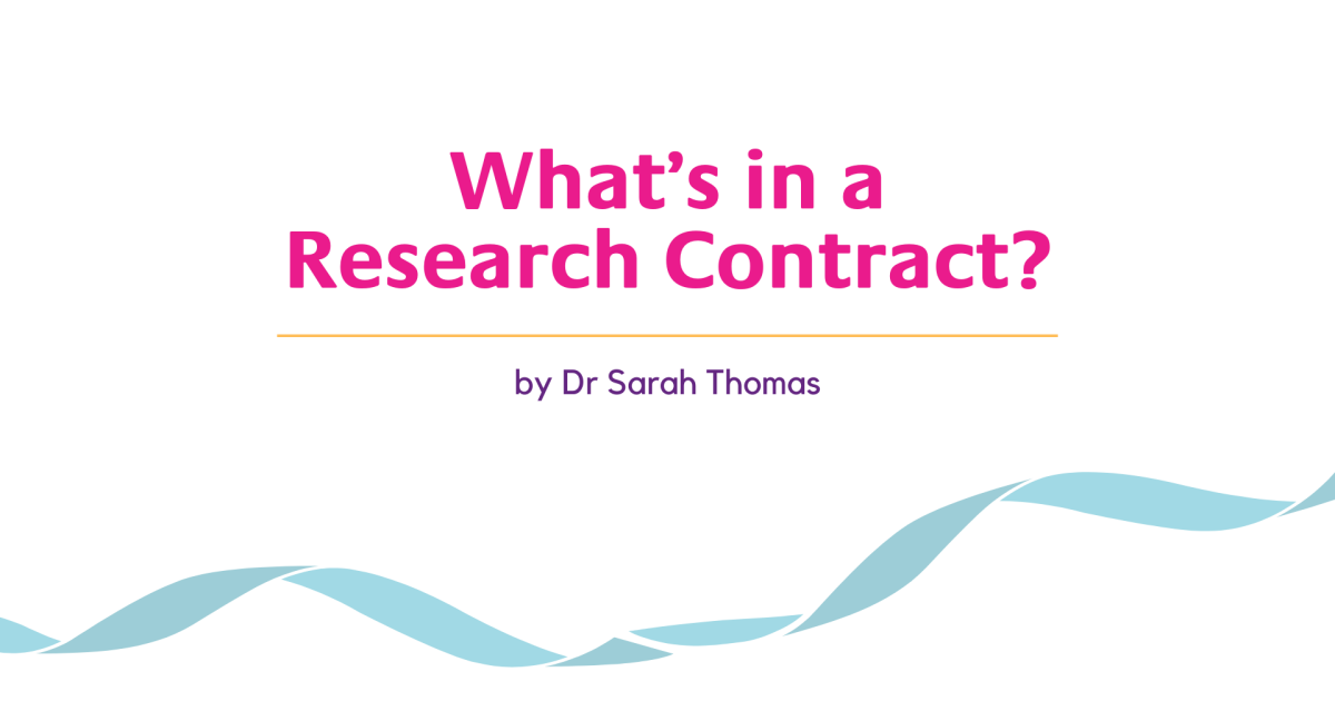 What’s in a Research Contract? - Make 2nds Count